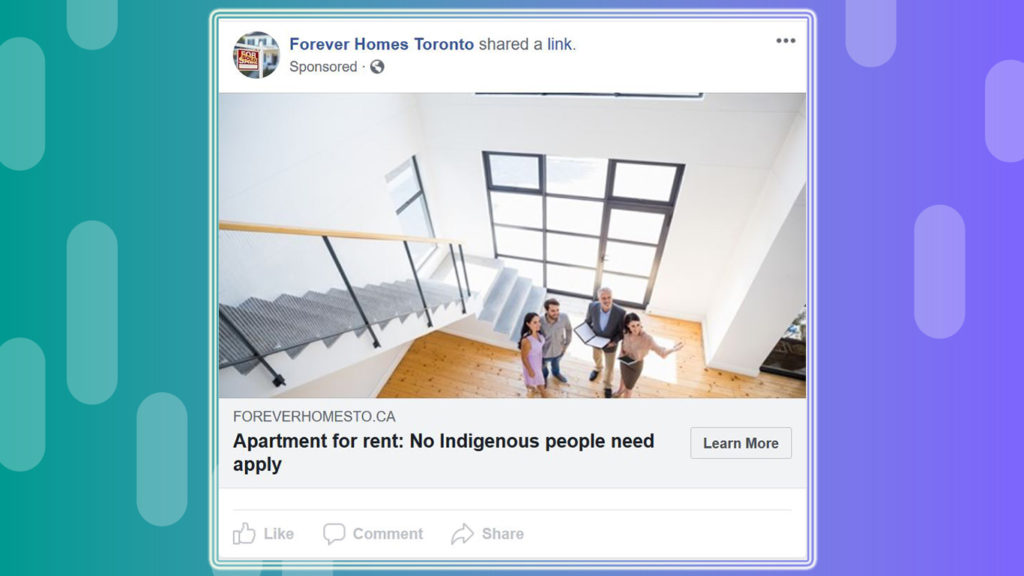 Facebook allowed housing and employment advertisers to exclude users ...