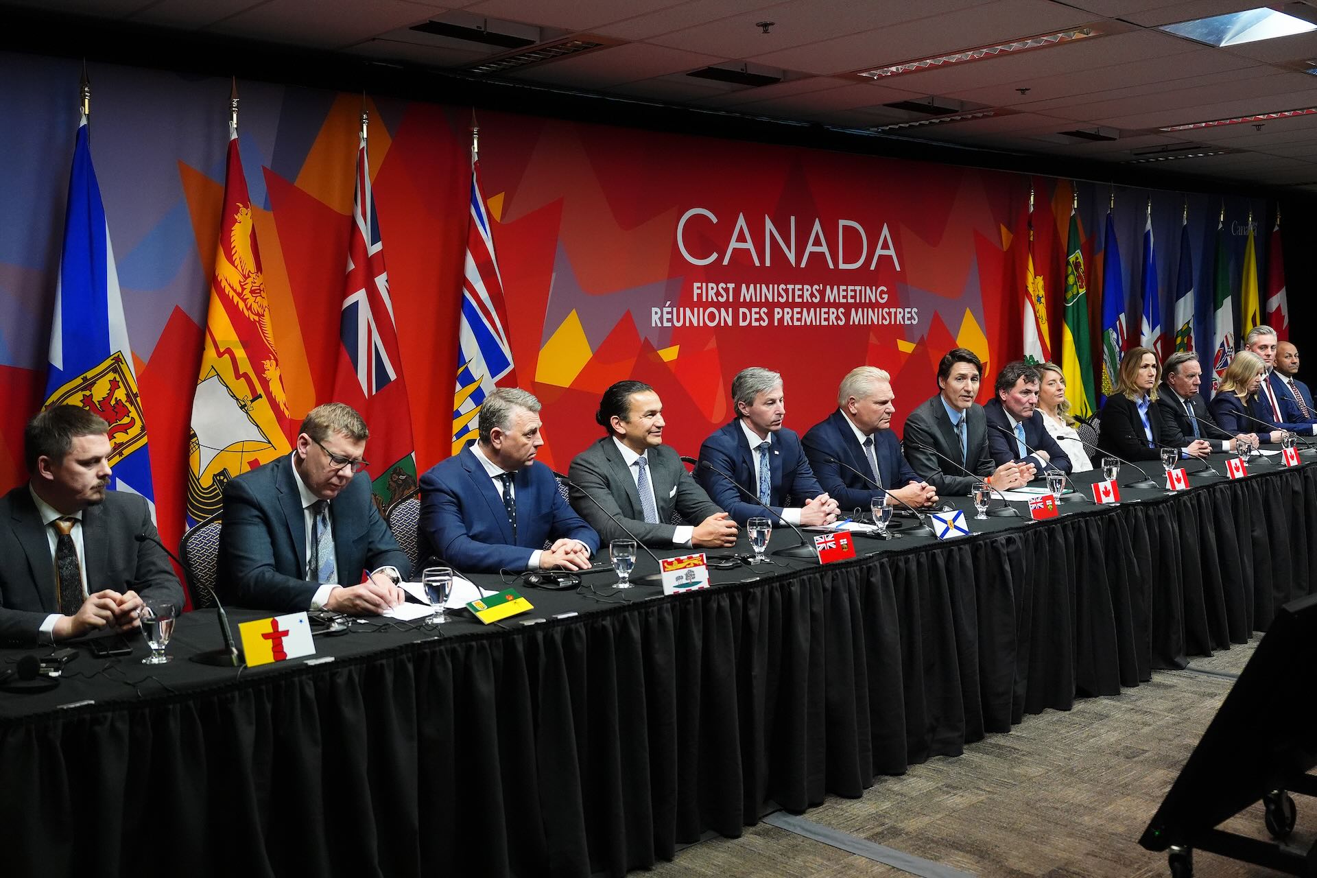Trudeau and premiers show unity in face of Trump tariffs, but Alberta ...